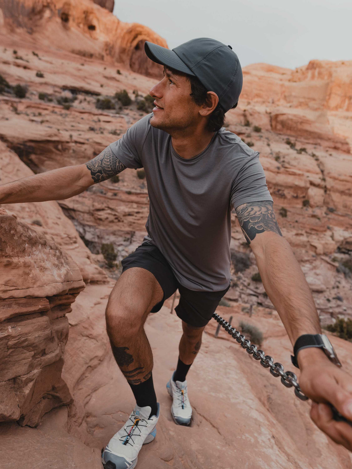 PATH projects running apparel, trail running shorts, t-shirts and hats