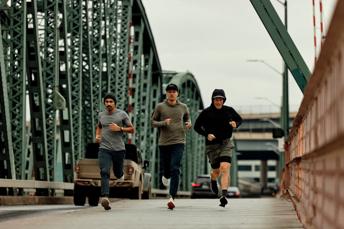 PATH projects running apparel, trail running shorts, t-shirts and hats